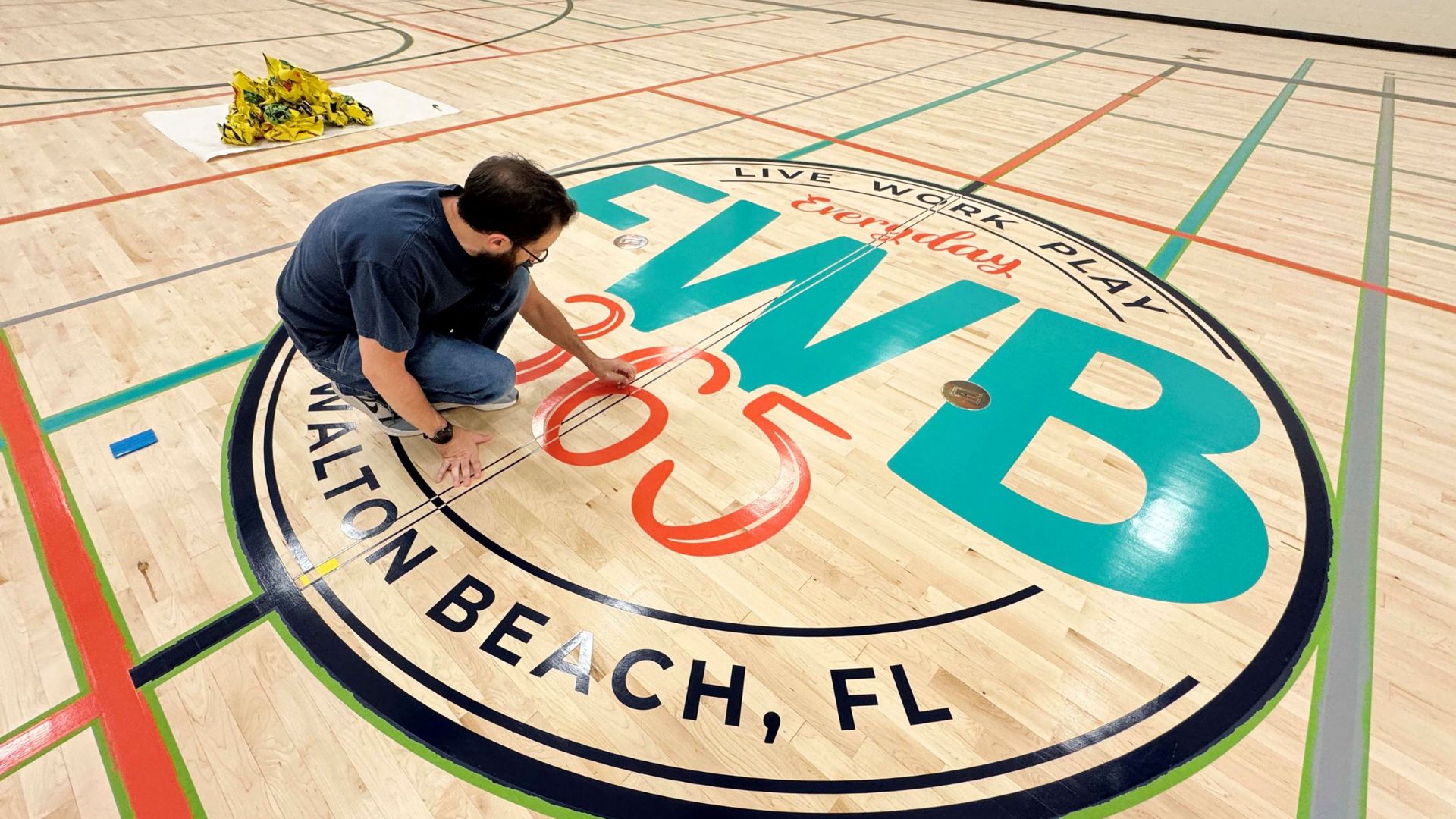 New floors bring new life to gym, dance room, and racquetball courts at ...